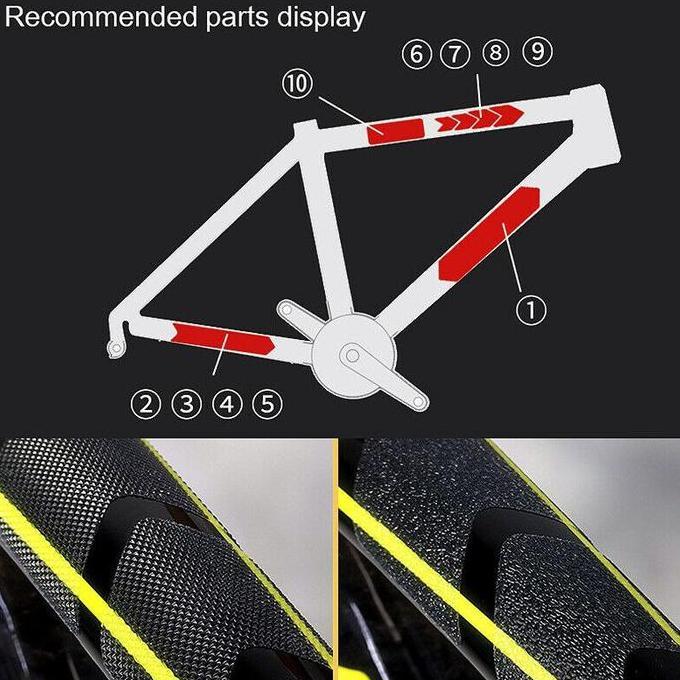 Jual READU Stiker 3D Pelindung Frame sepeda Anti Gores Mountain Bike ...