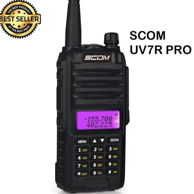 Jual HT SCOM UV7R PRO PREMIUM Dual Band walkie talkie Ht Handy talky ...