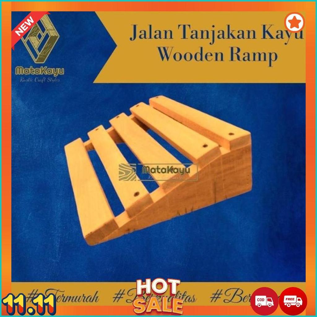 Jual Wooden Ramp Tanjakan Sepeda Motor Kayu 35 Cm Jembatan Tanjakan ...
