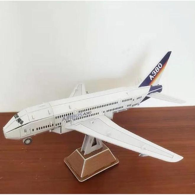 Jual Miniatur Pesawat Boeing 737 A380 Puzzle 3d | Shopee Indonesia