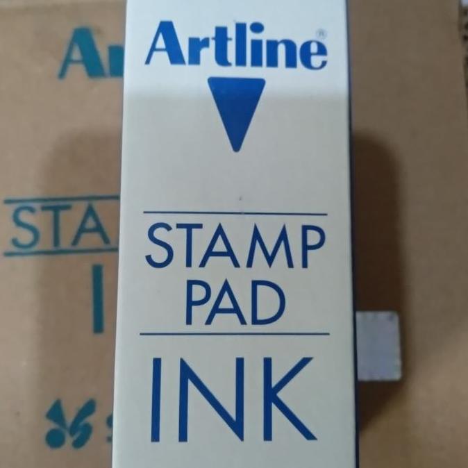 Jual Trapp- Artline Stamp Pad Ink Reffil Warna Biru & Ungu | Tinta ...