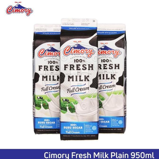 Jual Alami- Fresh Milk Cimory Plain 1L / Susu Segar Freshmilk Cimory ...