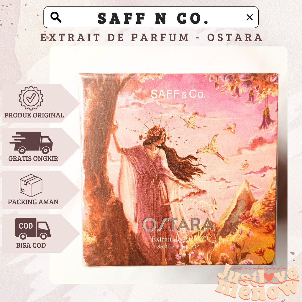 Jual [NEW KEMASAN BARU] SAFF & CO. EXTRAIT DE PARFUM OSTARA 35ML ...