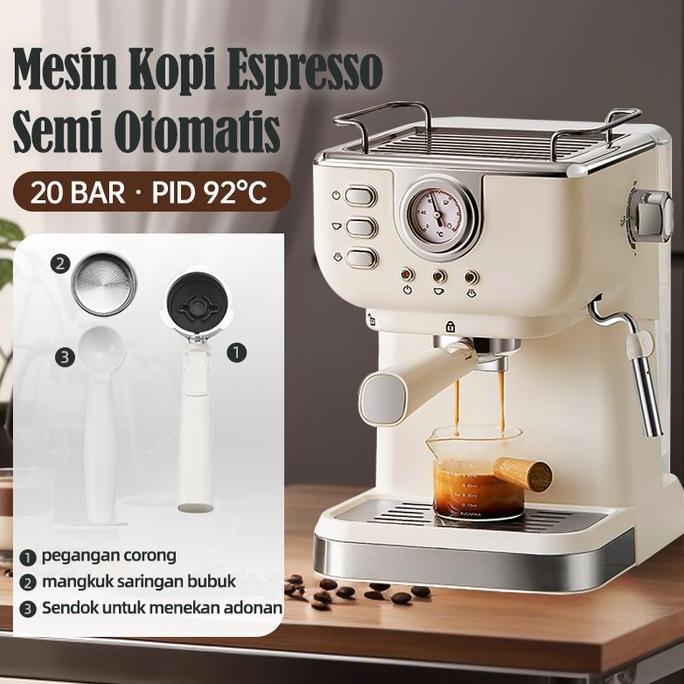Jual Espresso Machine Coffee /Mesin Kopi Espresso 2 in 1 Coffee Maker ...