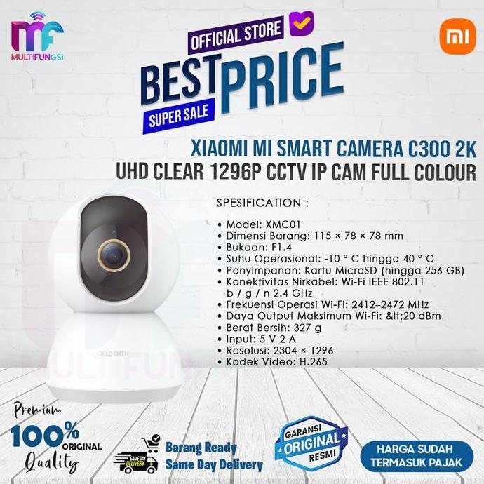 Jual Xiaomi CCTV C300 Terlengkap & Harga Terbaru Juni 2026 | Shopee ...