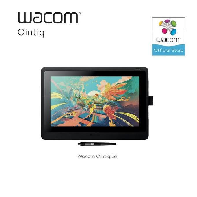 Jual WACOM CINTIQ 16 VENUS PEN DISPLAY 16.5"INCH TABLET MONITOR DTK ...