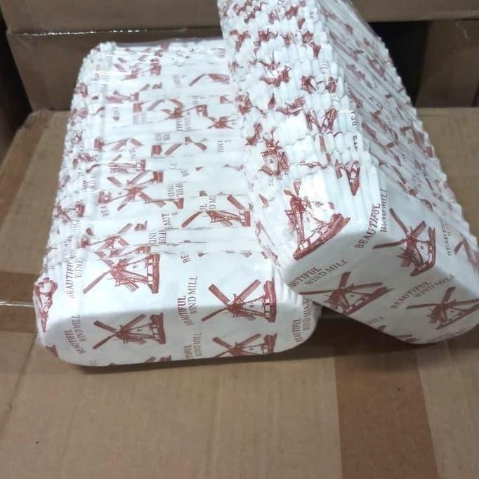 Jual paper cup case OVAL / kap roti ( windmill ) | 1 roll isi 200 pcs ...