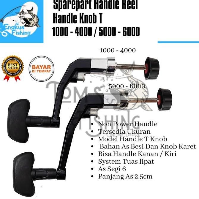 Jual Sparepart Handle Reel Pancing T Knob 1000 - 6000 (Non Power Handle ...