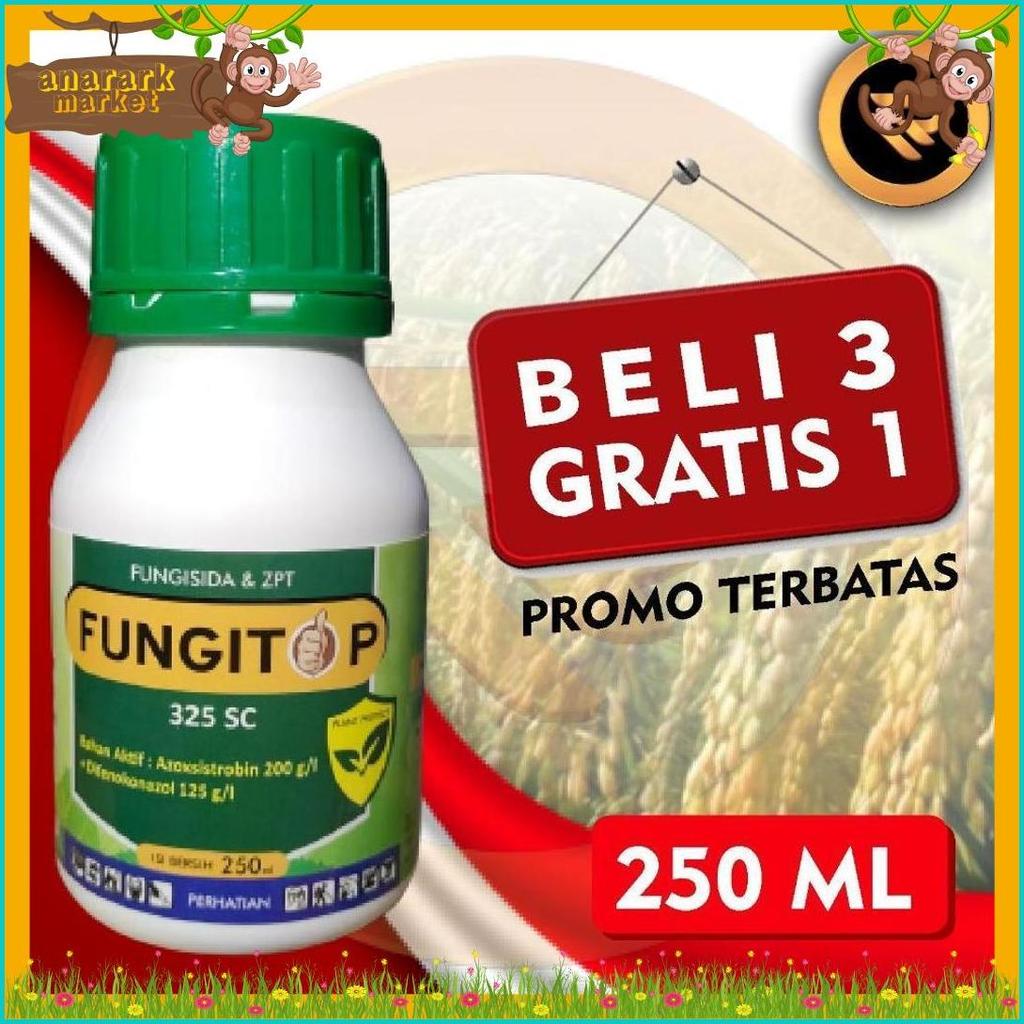 Jual Wajib Punya! Fungisida Fungitop 250Ml B.A Azoksistrobin ...