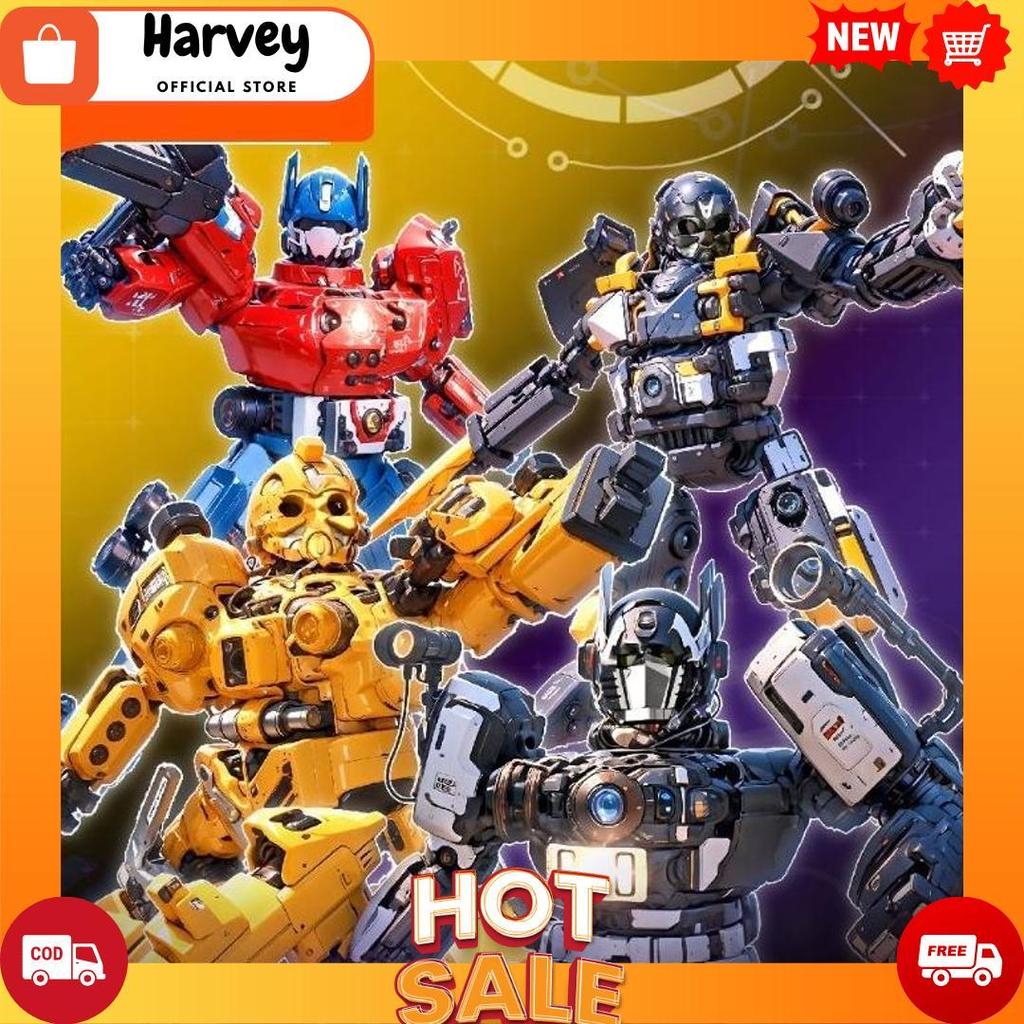 Jual Morphing Mecha Mainan Figure Brick Robot Transformers Optimus ...