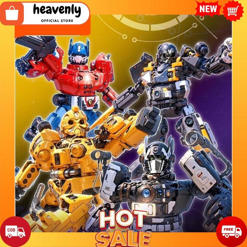 Jual Morphing Mecha Mainan Figure Brick Robot Transformers Optimus ...