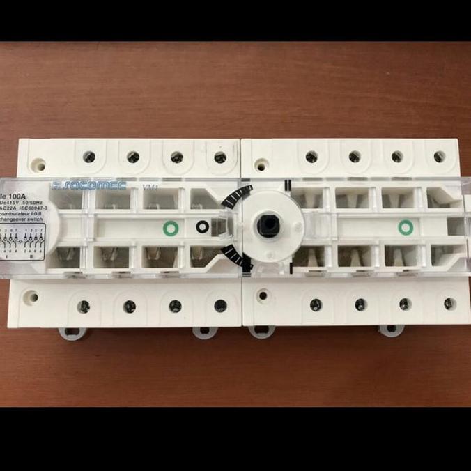 Jual cos change over switch vm1 socomec 100a 100 a 4pole 4p ohm saklar ...