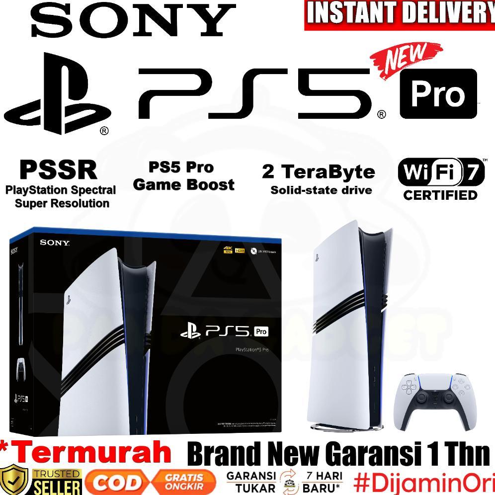 Jual Sony PlayStation PS5 Pro 2TB / 2 Terabyte Game Boost PSSR Wifi 7 ...