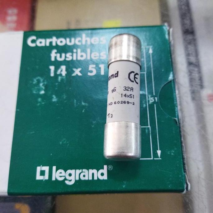 Jual HARGA DISC - Sekring Keramik Legrand Fuse 14x51 32A 32 Amper ...