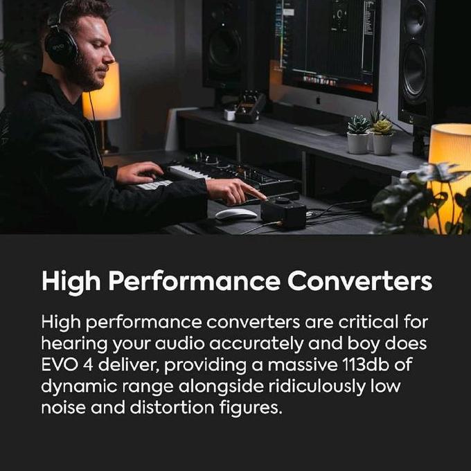 Jual Evo Audient Evo 4 / Evo4 2in - 2out Audio Interface / Soundcard ...