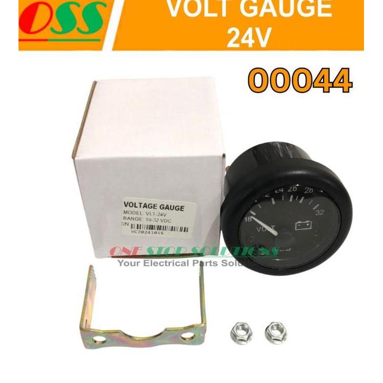 Jual BEBAS ONGKIR - VOLT GAUGE 24V VDO VTL-24V GAUGE METER VOLT VOLTAGE ...