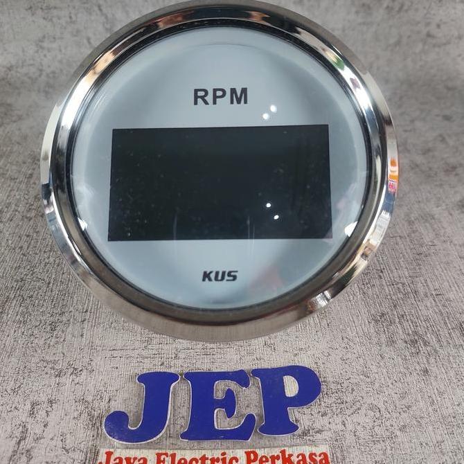 Jual Rpm Meter Genset Digital / Tachometer Digital 12V / 24V Diameter ...