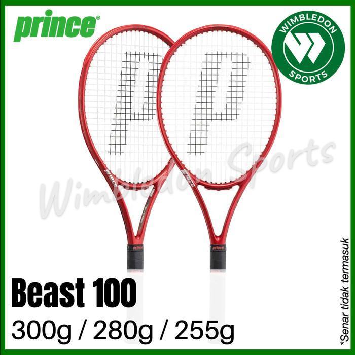 Jual Raket Tenis Prince Beast 100 (300/280) / Raket Prince Beast Lite ...