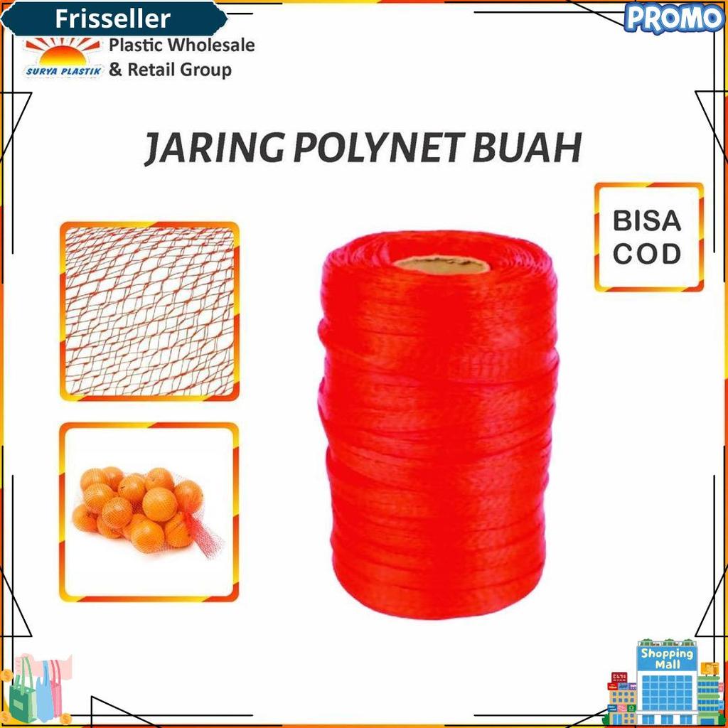 Jual Viral Jaring Buah Polynet / Polynet Roll Best Fresh | Shopee Indonesia
