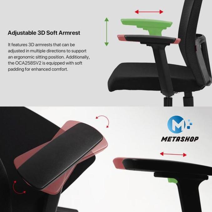 Jual FANTECH OCA258S V2 Kursi Kantor Kerja Premium Office Chair ...