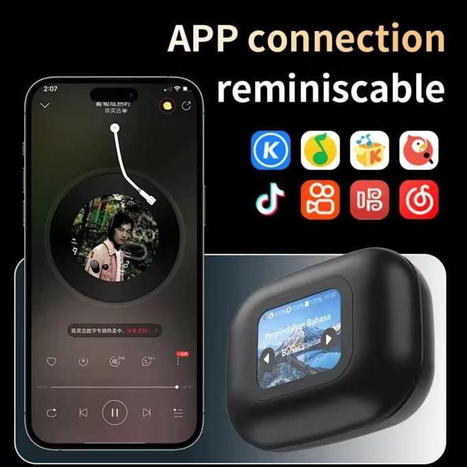 Jual Gavanazz - KOUO A16 Mini Pro Earphone AI Wallpaper SD Card Offline ...