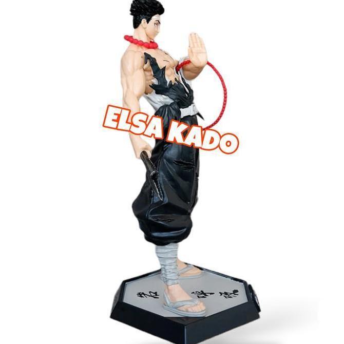Jual Gyomei Himejima Figure Action Hashira Batu 30cm Demon Slayer Anime ...