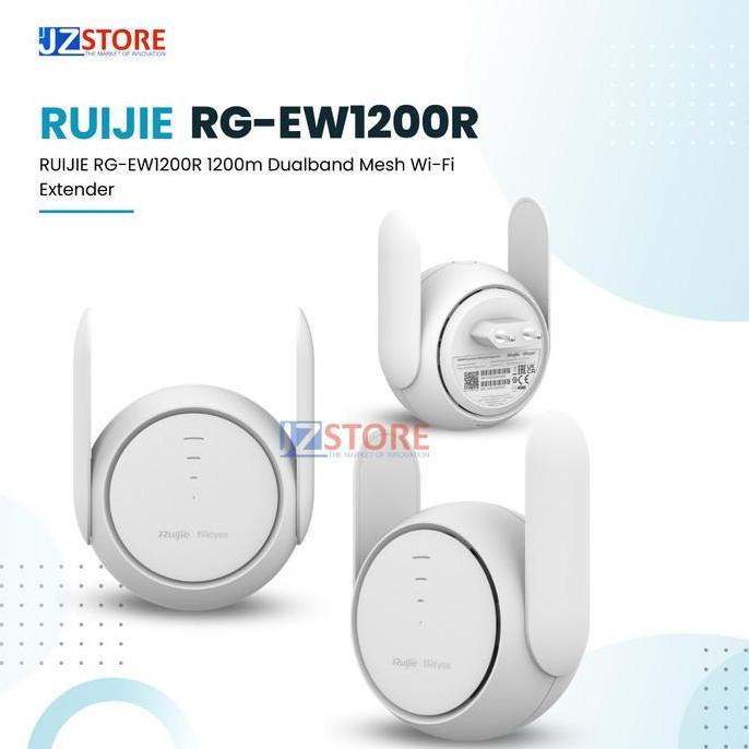 Jual Ruijie RG-EW1200R 1200M Dual-band Mesh Wi-fi Extender Reyee ...