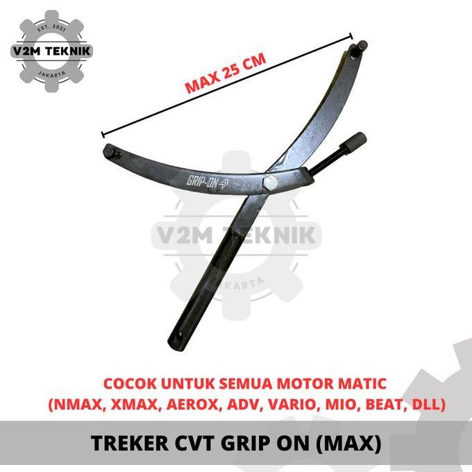 Jual Murah Paket Komplit Treker Cvt Grip On Max + Kunci 39X41 + Kunci ...