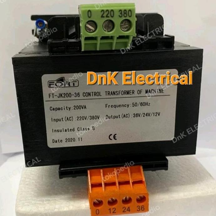 Jual TERMURAH - Multi Transformer/Trafo/Travo Step Down 200VA FORT ...