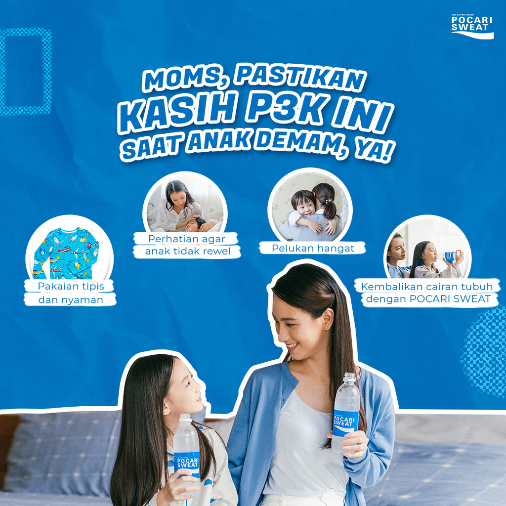 Jual POCARI SWEAT 500 ml Fever Care Kit - BONUS Cessa Baby Bofit 5ml ...