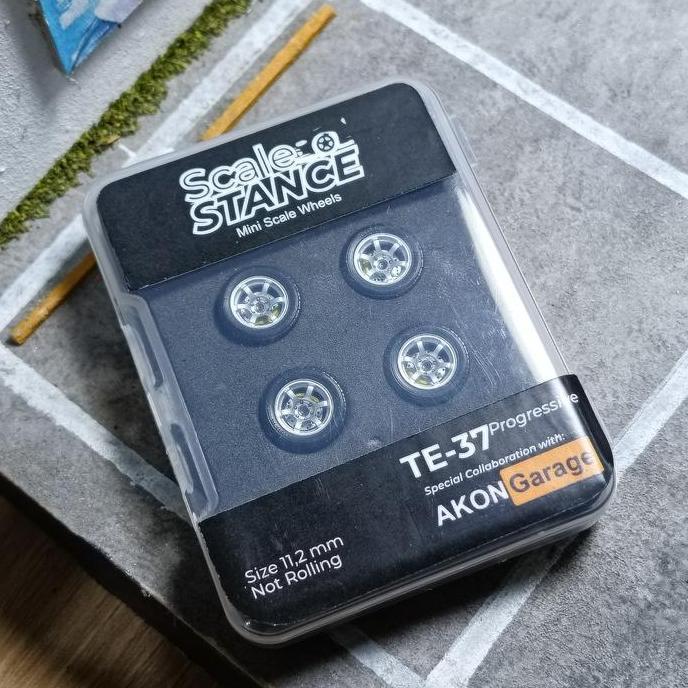 Jual Velg Diecast Scale Stance X Akon Garage Te37 Progressive 1:64 Mini ...