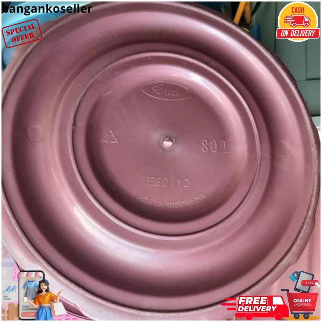 Jual Ember Plastik Maroon Ember 30 40 50 60 80 100 Liter Pail Plastic ...