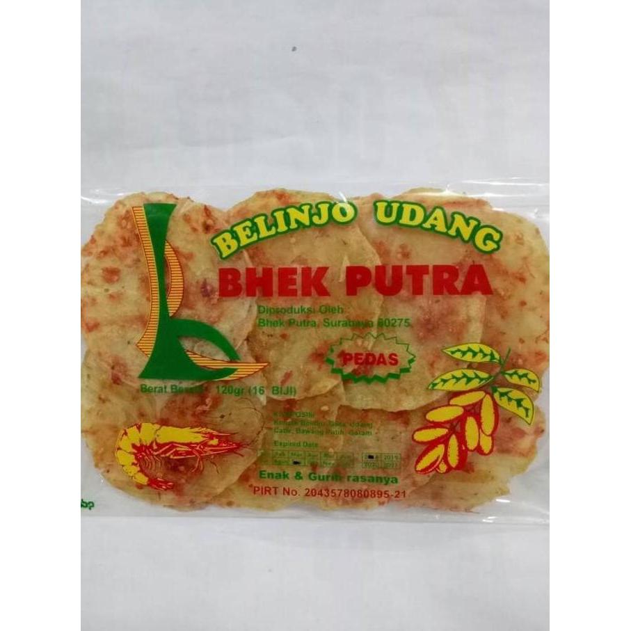 Jual Bestone- emping belinjo blinjo udang manis pedas mentah bhek putra ...