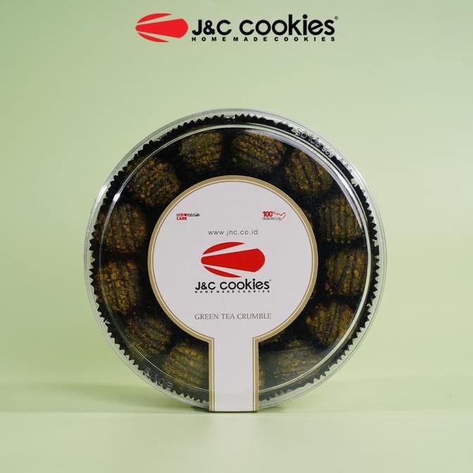 Jual Bisakirim- J&C Cookies Green Tea Crumble | Shopee Indonesia