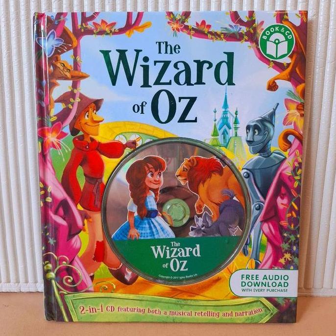 Jual BIG BAD WOLF BOOKS BOOK & CD : THE WIZARD OF OZ - PICTURE BOOK BBW ...