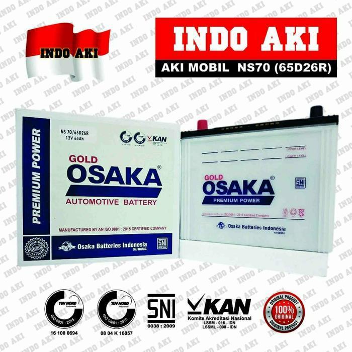 Jual Aki Mobil Toyota Kijang Kapsul Isuzu Panther Elf Ns70 65D26R 12V ...