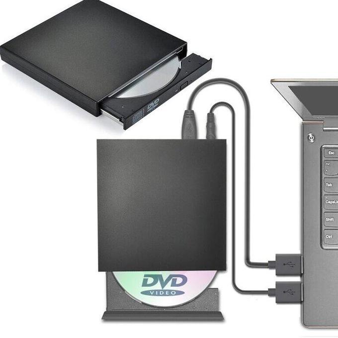 Jual DB24 >> CD ROM Drive External DVD Drive Slim Portable Optical ...