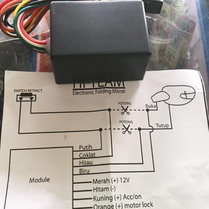 Jual SPEEDVO Modul spion retract otomatis / spion otomatis lipat ...