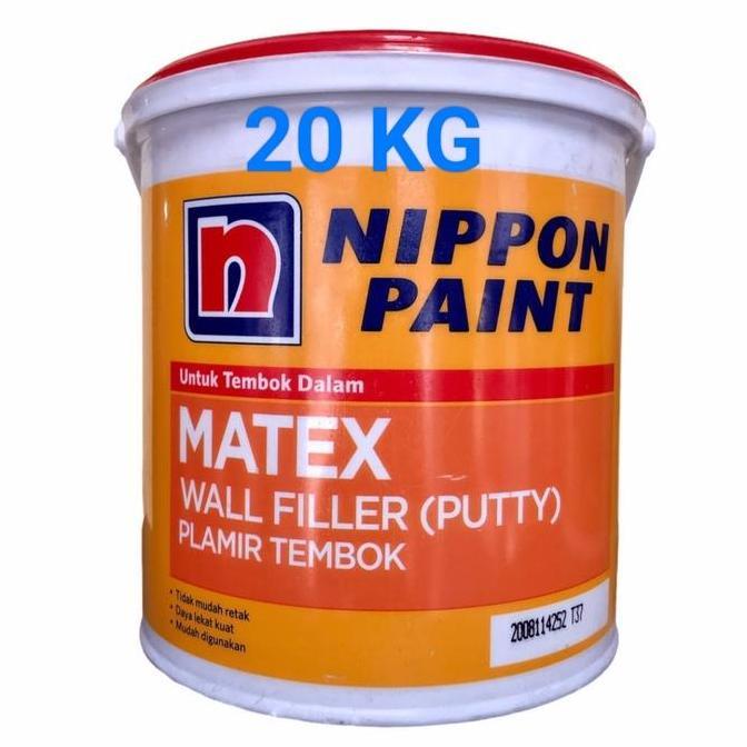 Jual TERBARU - Nippon paint matex wall filler putty,plamir tembok 20kg ...