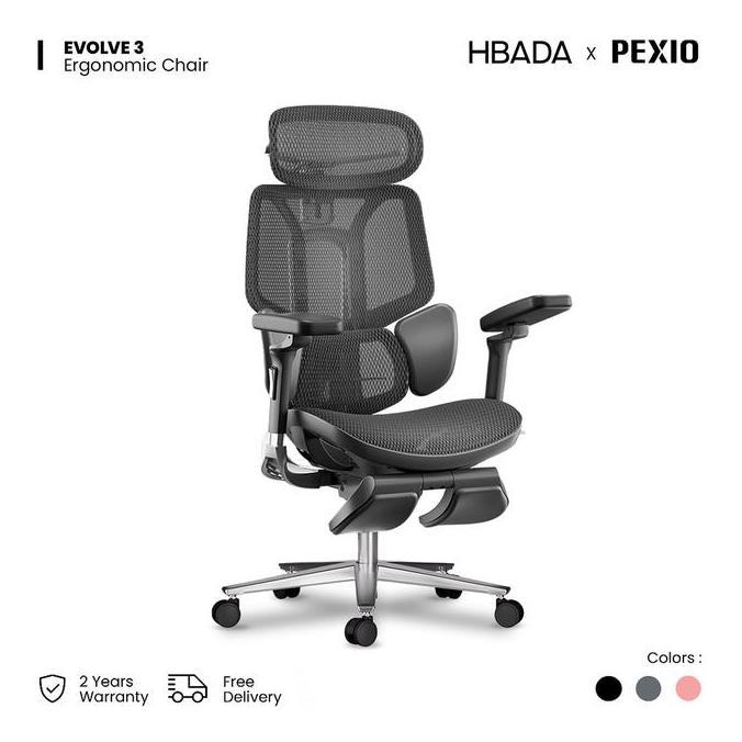 Jual Promo Pexio X Hbada Kursi Kantor Ergonomis Evolve 3 Cod | Shopee ...