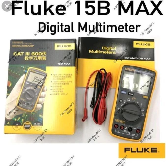 Jual digital multimeter fluke type 15b max multitester | Shopee Indonesia