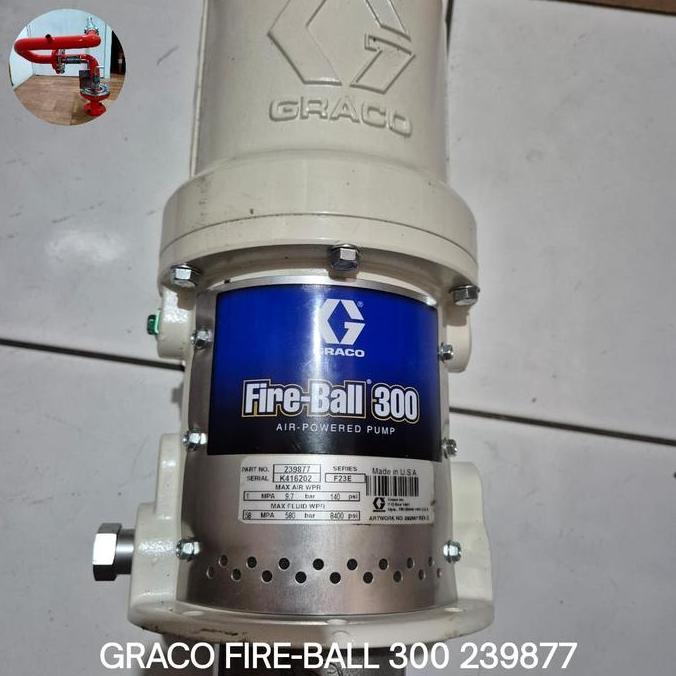 Jual Graco Fire-Ball 300 239877 Pail Grease Pump 50:1 16 - 32Kg ...