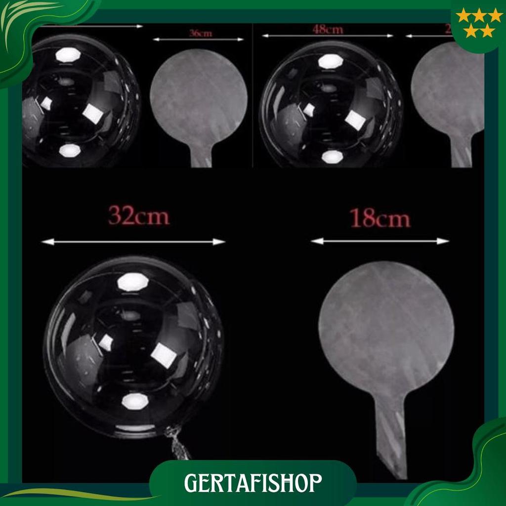 Jual Balon Pvc Bobo 18 Inch / Balon Transparan Bening Per Pack Isi 50 ...