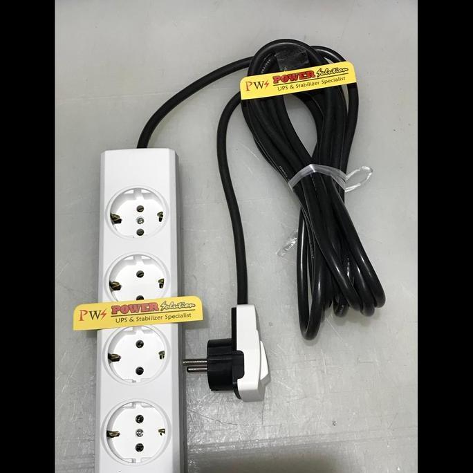 Jual Kabel listrik extension tambahan kabel roll 3x1.5mm 4 Lubang Broco ...