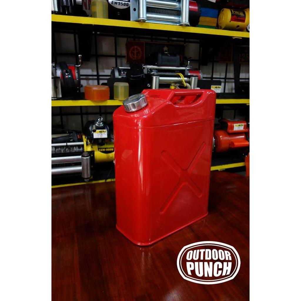 Jual Jerigen Besi / Steel Jerrycan / Oil Tank kapasitas 20 ltr tutup ...