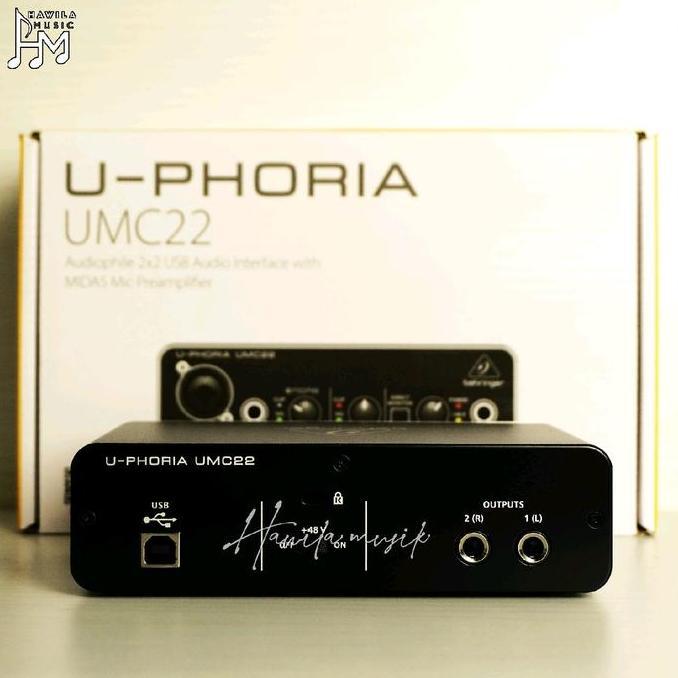 Jual Soundcard Audio Interface Behringer UMC 22 Sound Card Behringer ...