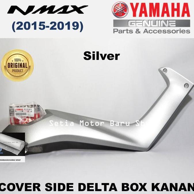 Jual HARGA DISC - Cover Side Delta Box Silver Kanan Nmax N Max Old Asli ...
