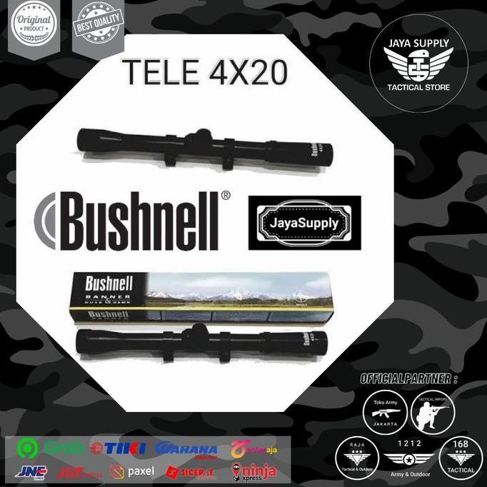 Jual TELESKOP BUSHNELL 4X20 TELESCOPE ZOOM CANON GAMO ORIGINAL DAN ...