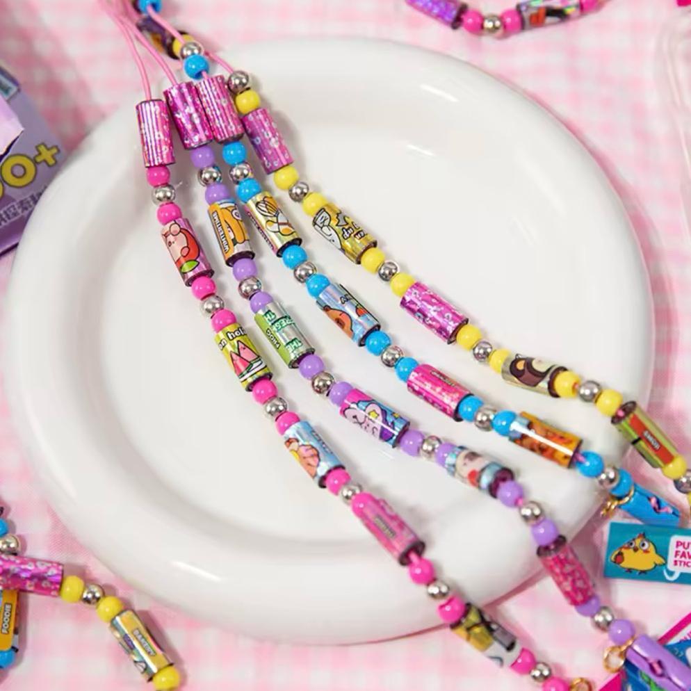 Jual Terbaru [Fs] Sticki Rolls Sticki Band Sticker Bracelet Creative ...