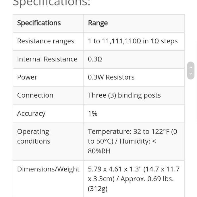 Jual Promo Resistance Decade Box EXTECH 380400 Diskon | Shopee Indonesia